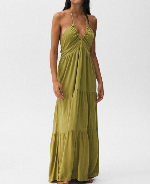 Robe Longue Verte : Tenue de Mariage - Tendances de Mode